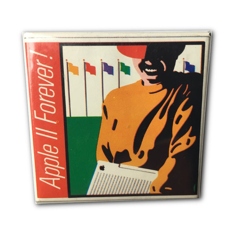 Apple II Forever! Button – The Missing Bite