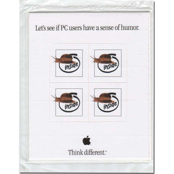 Pentium Snail Sticker Set – The Missing Bite