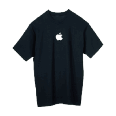 Black Apple T-shirt – The Missing Bite