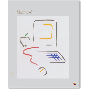 Picasso Macintosh Poster – The Missing Bite