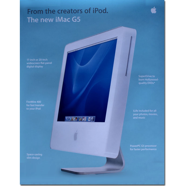 iMac G5 Poster – The Missing Bite